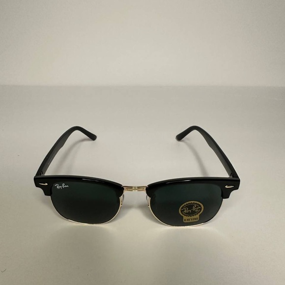 Ray-Ban | Accessories | Brand New Rayban Clubmaster Gold Frames | Poshmark